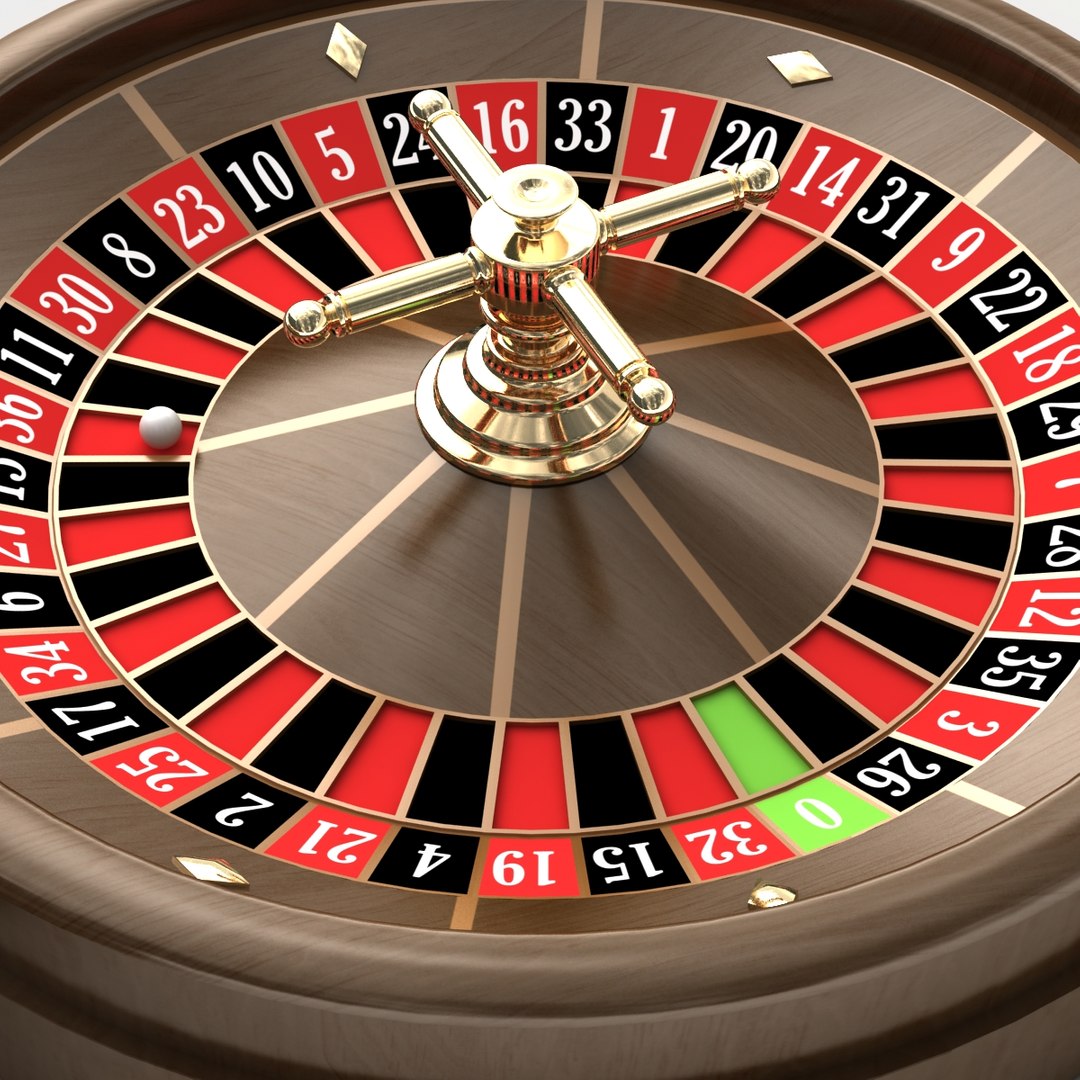 3dsmax Roulette Wheel