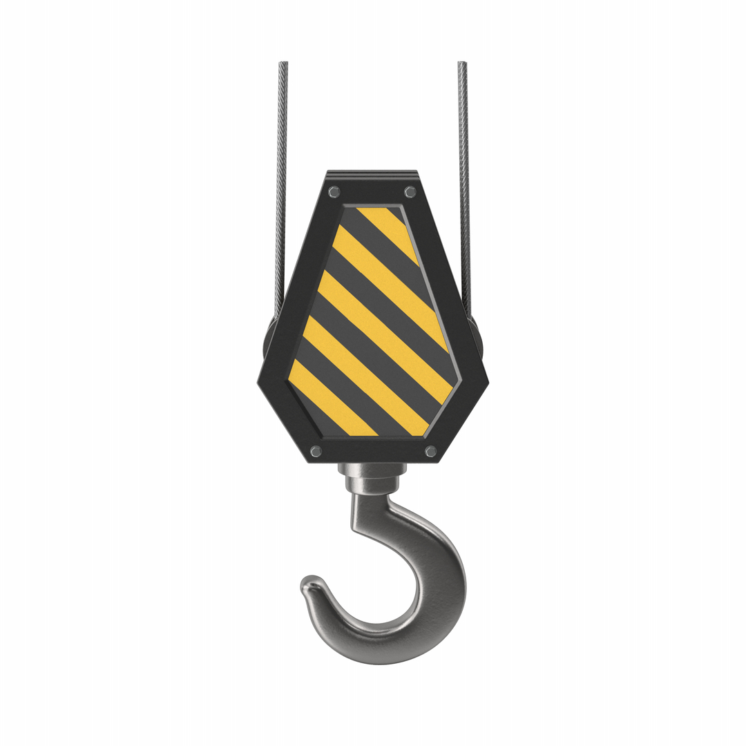 3D Model Crane Hook - TurboSquid 2439594