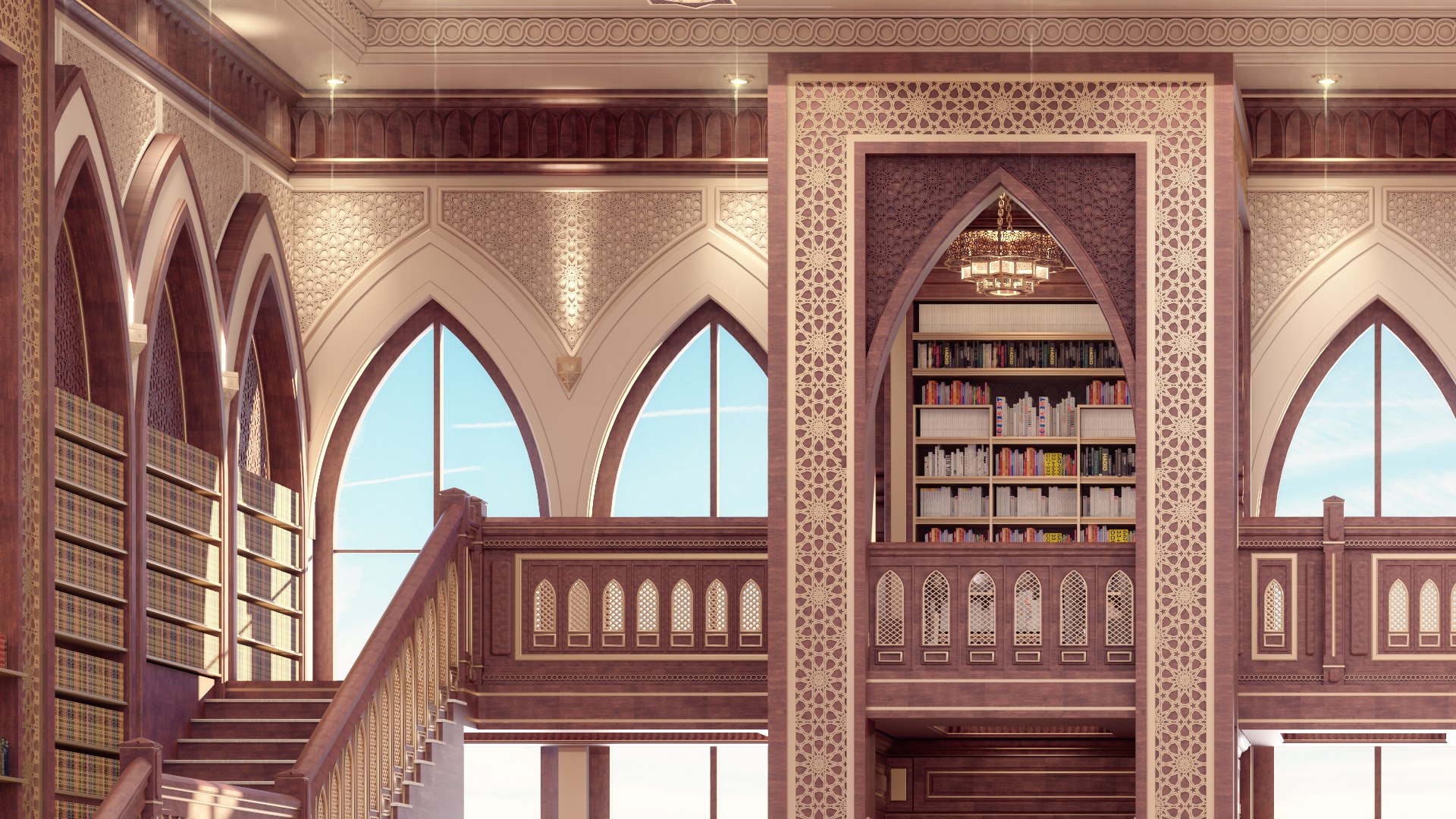 3D Library Model - TurboSquid 2284437