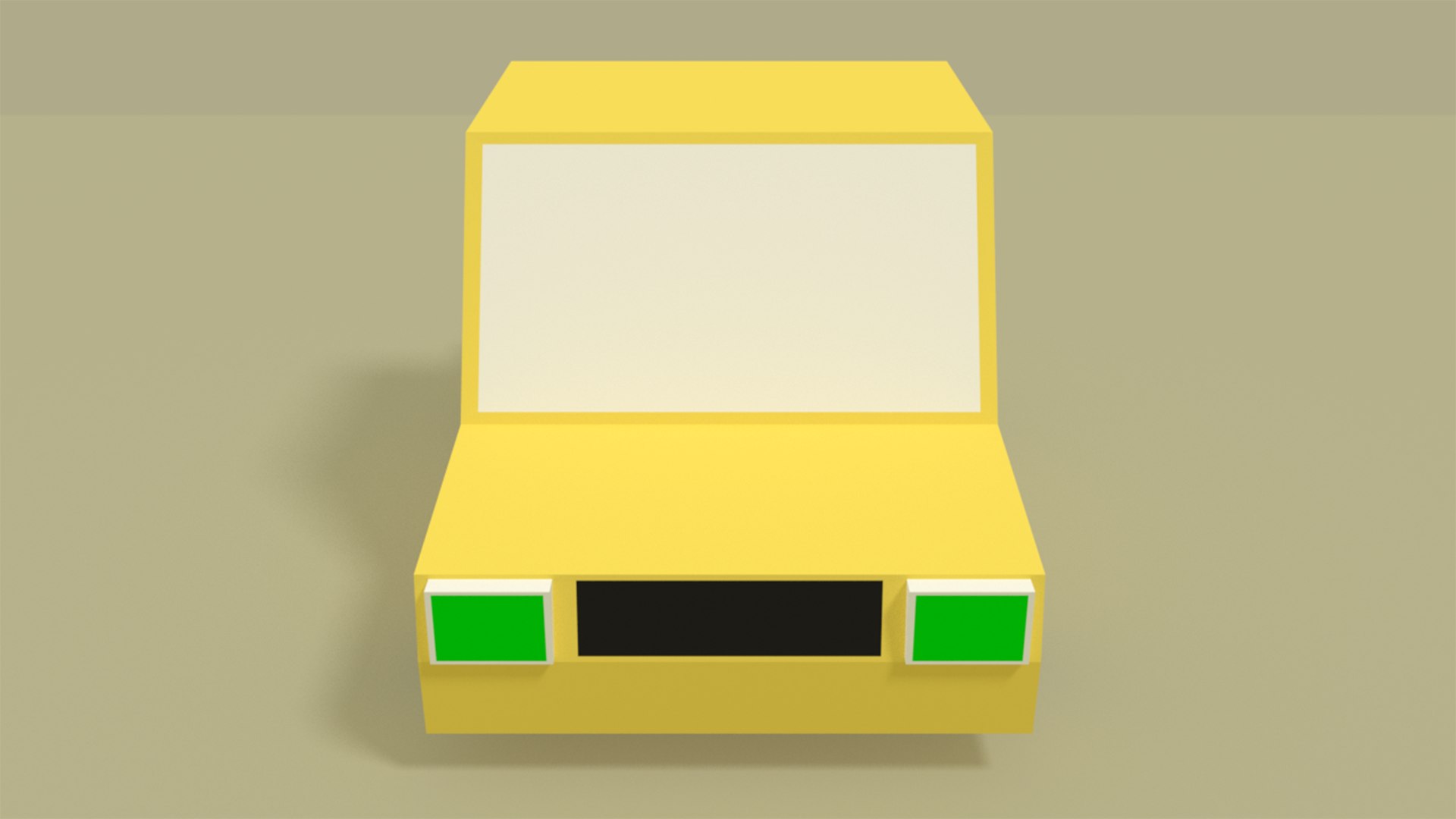 Boxed car 3D model - TurboSquid 1709471