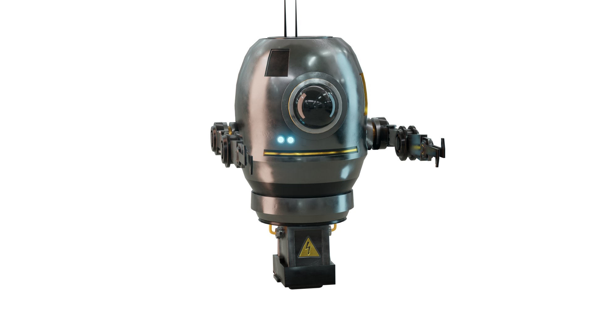 Worker Robot 3D - TurboSquid 2308576