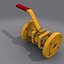 Ball Valve 3d Model