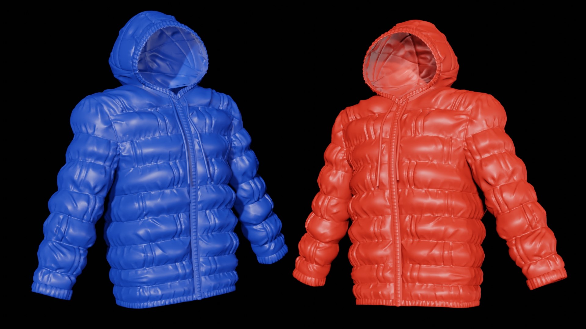 3D Winter Coat - TurboSquid 1842038