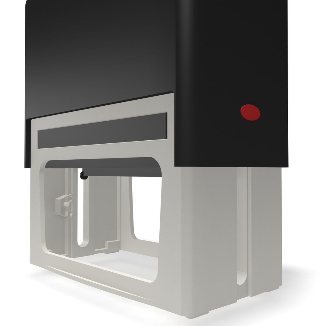office ink stamp 3d model
