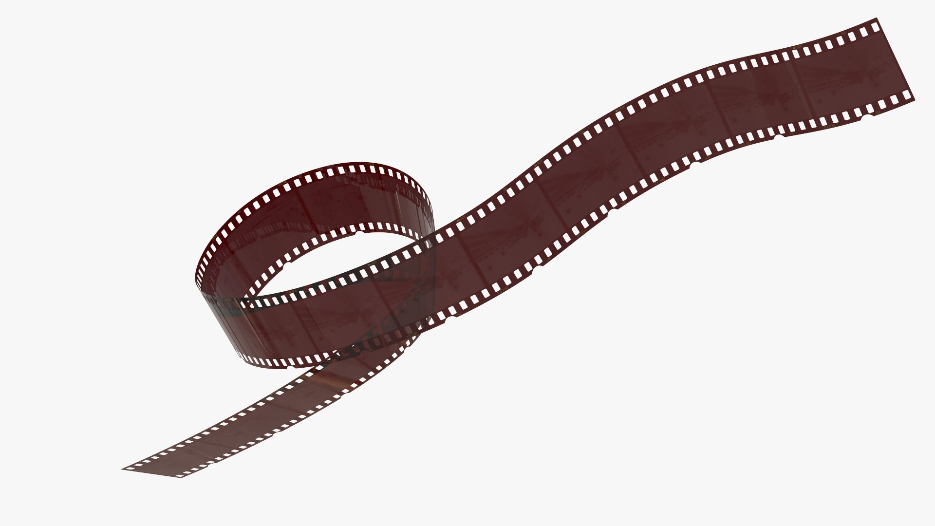 Reel Film Frame 3D - TurboSquid 1635940