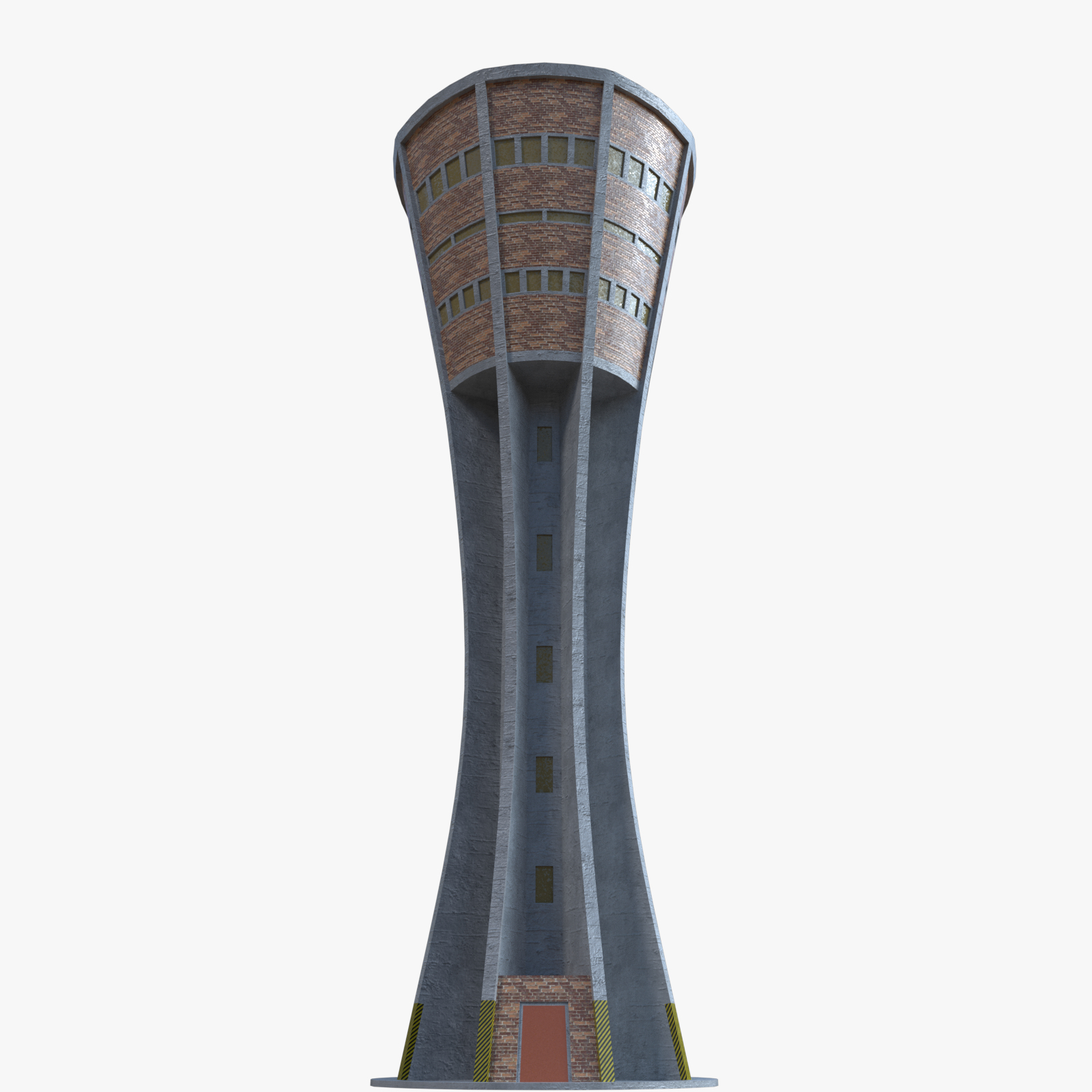 3D модель Водонапорная башня PBR - TurboSquid 1427343