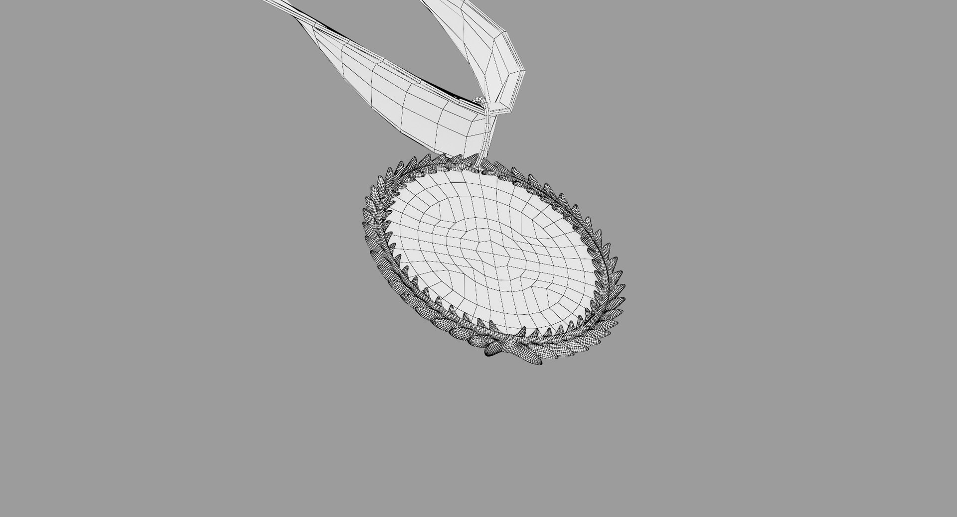 3D gold medal model - TurboSquid 1627981