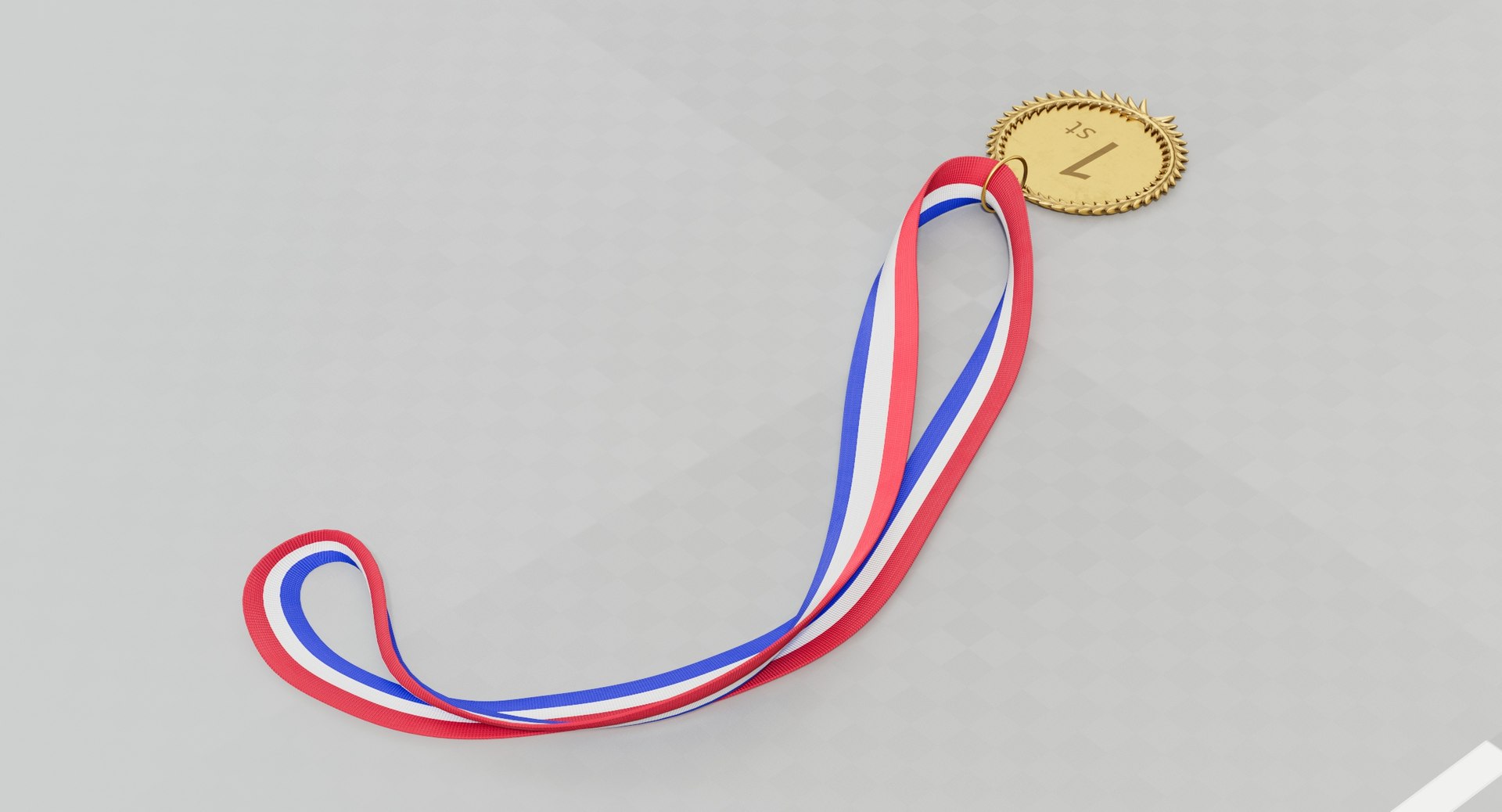 3D Gold Medal Model - TurboSquid 1627981