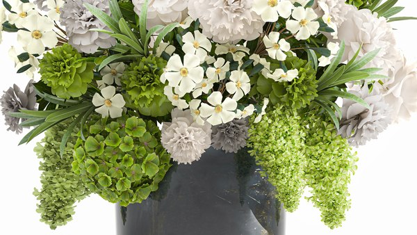 3D bouquet lilac model - TurboSquid 1703845