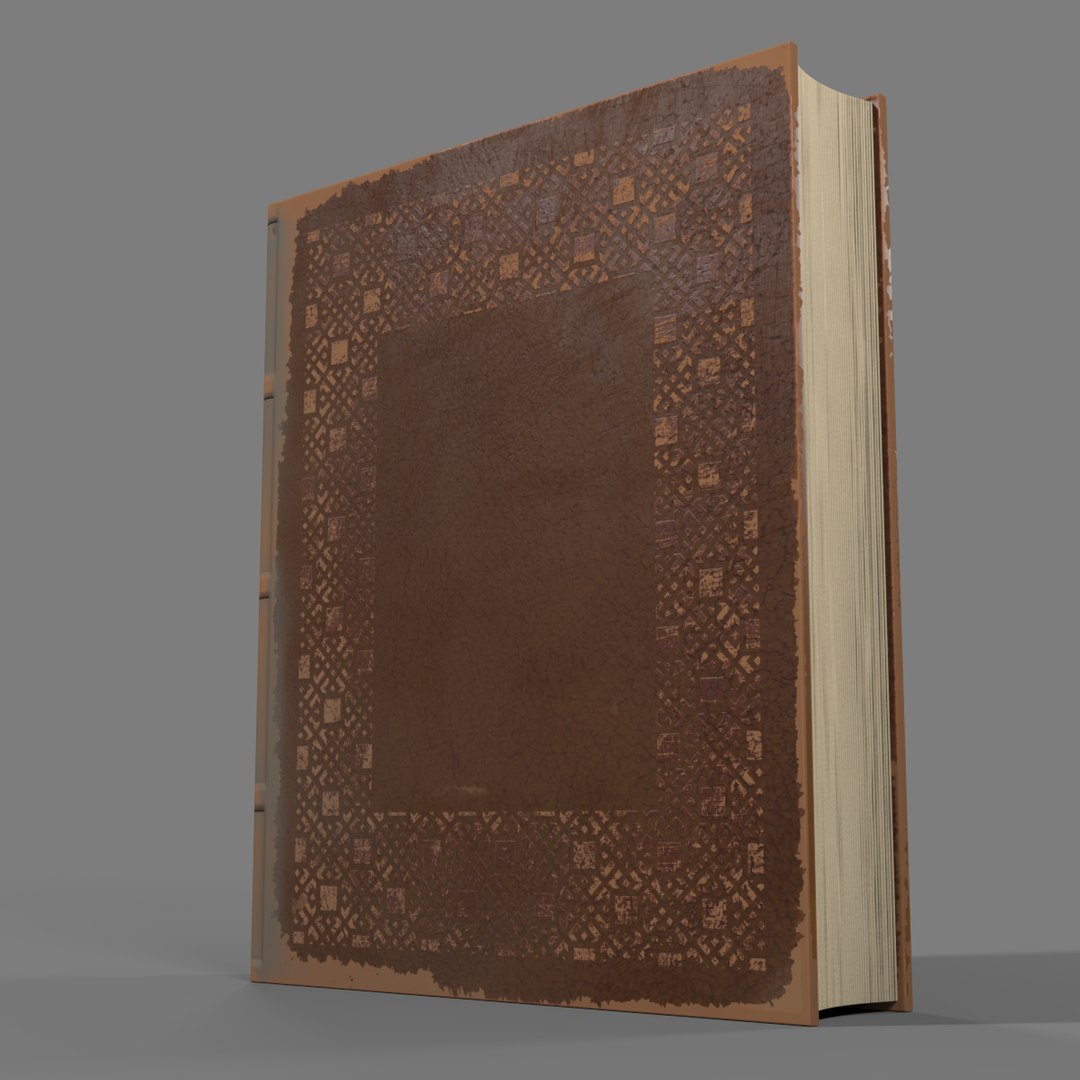 Old Books 3d Max