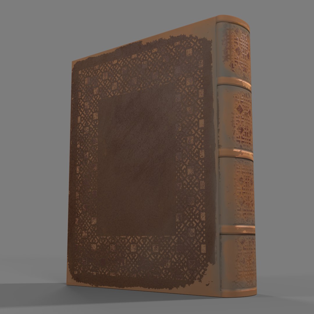 Old Books 3d Max