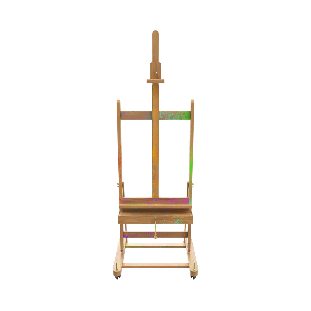 Studio Easel Artwork Art 3D Model - TurboSquid 1609011
