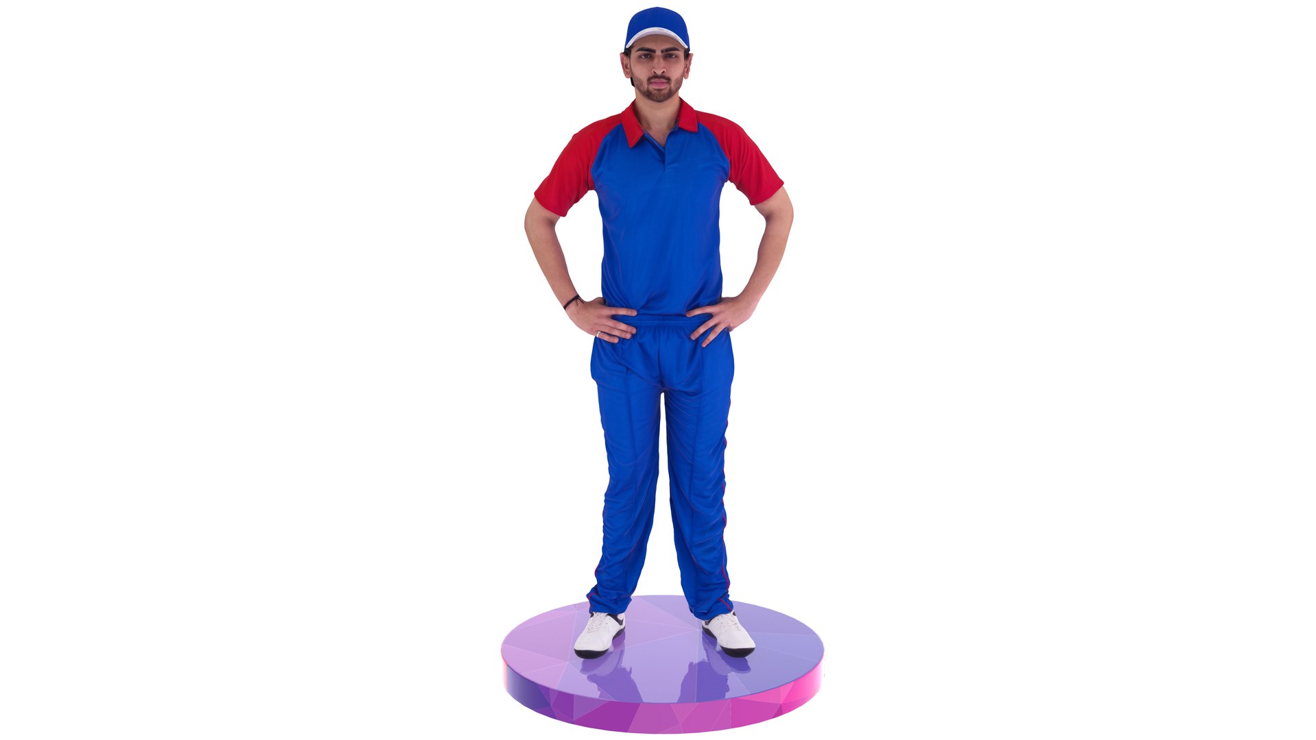3D Indian Cricketer Fielder - TurboSquid 2104160