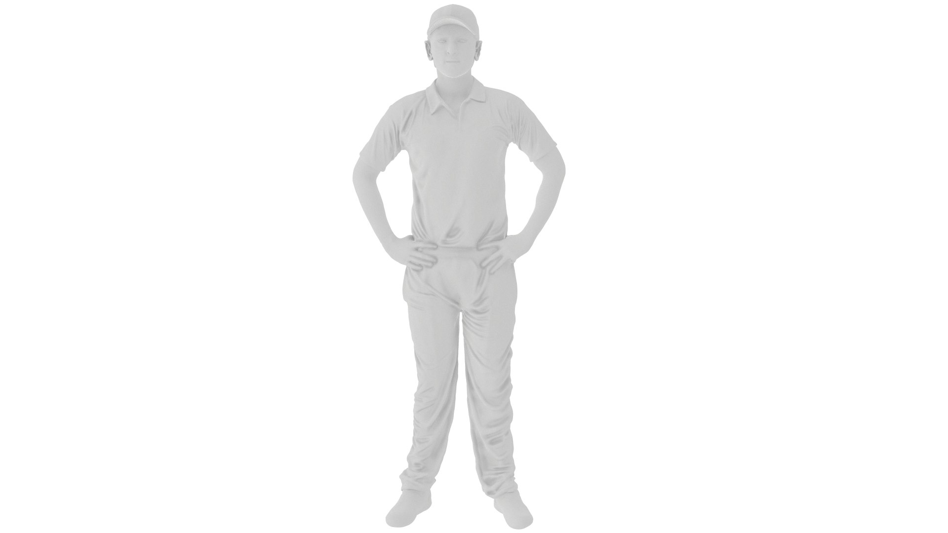 3D Indian Cricketer Fielder - TurboSquid 2104160