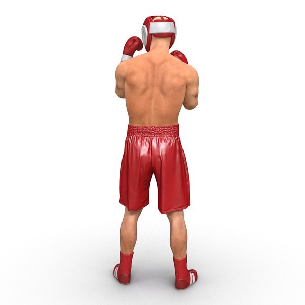3ds boxer man pose 2
