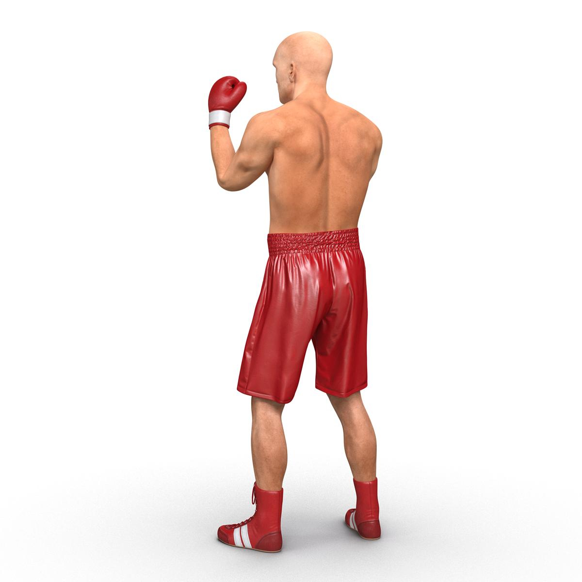 3ds boxer man pose 2