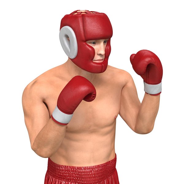 3ds boxer man pose 2