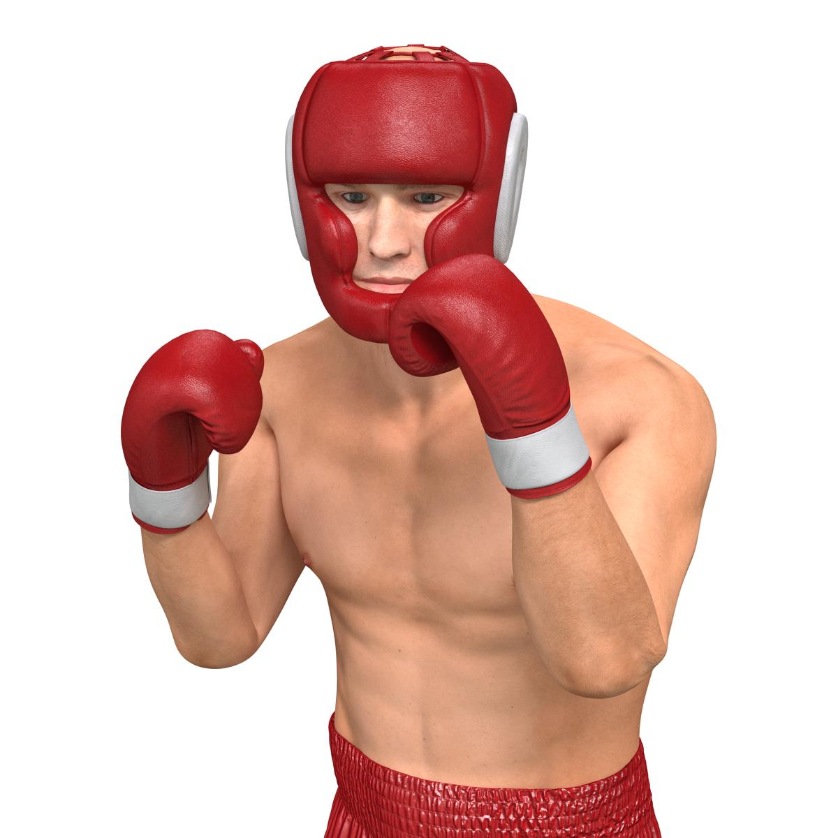 3ds boxer man pose 2