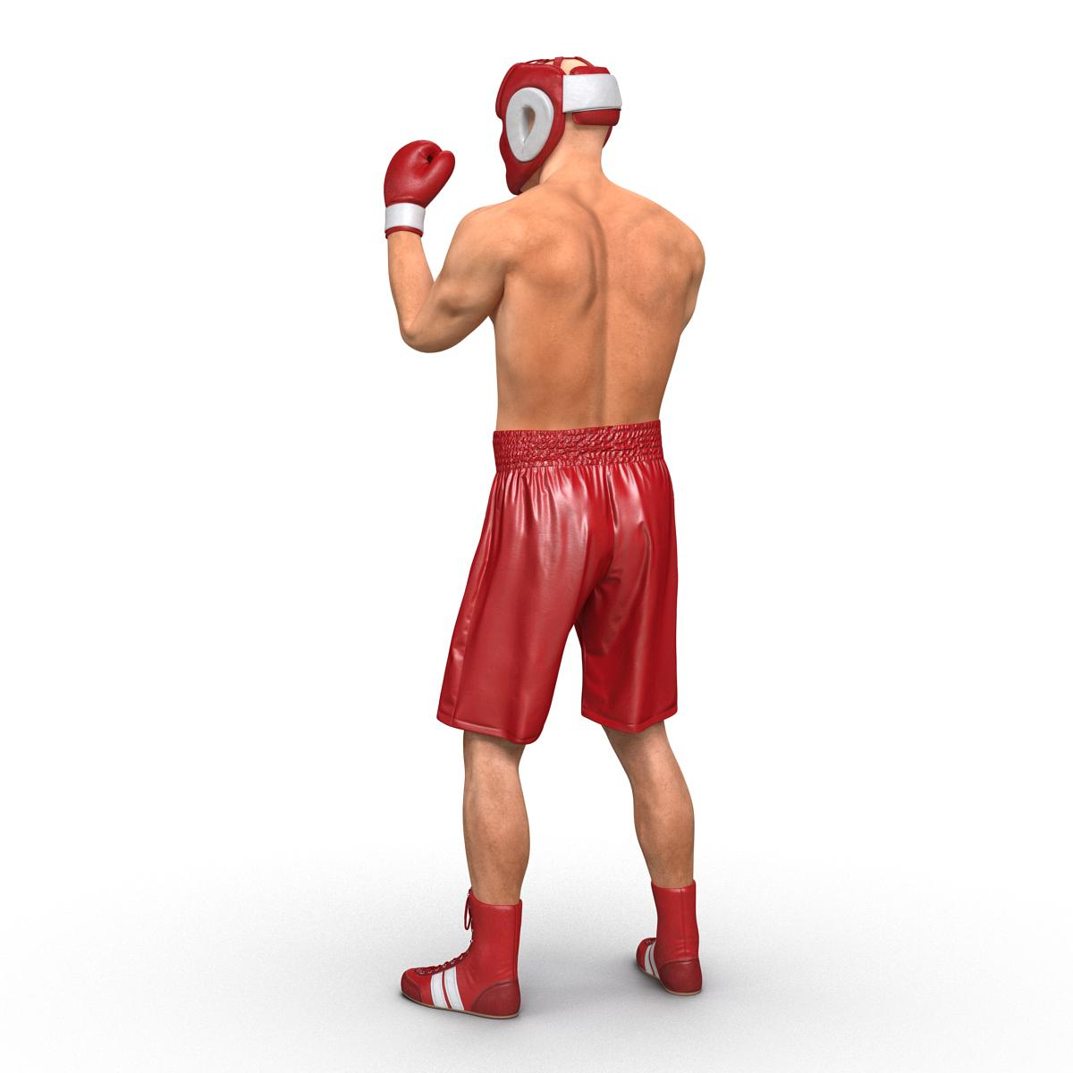 3ds boxer man pose 2