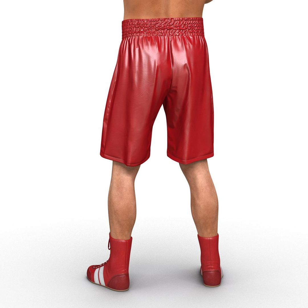 3ds boxer man pose 2