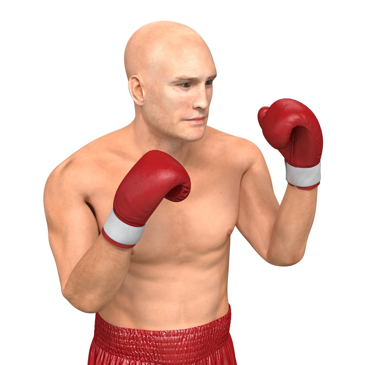 3ds boxer man pose 2