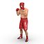 3ds Boxer Man Pose 2