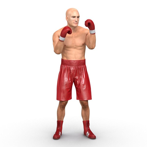 3ds boxer man pose 2