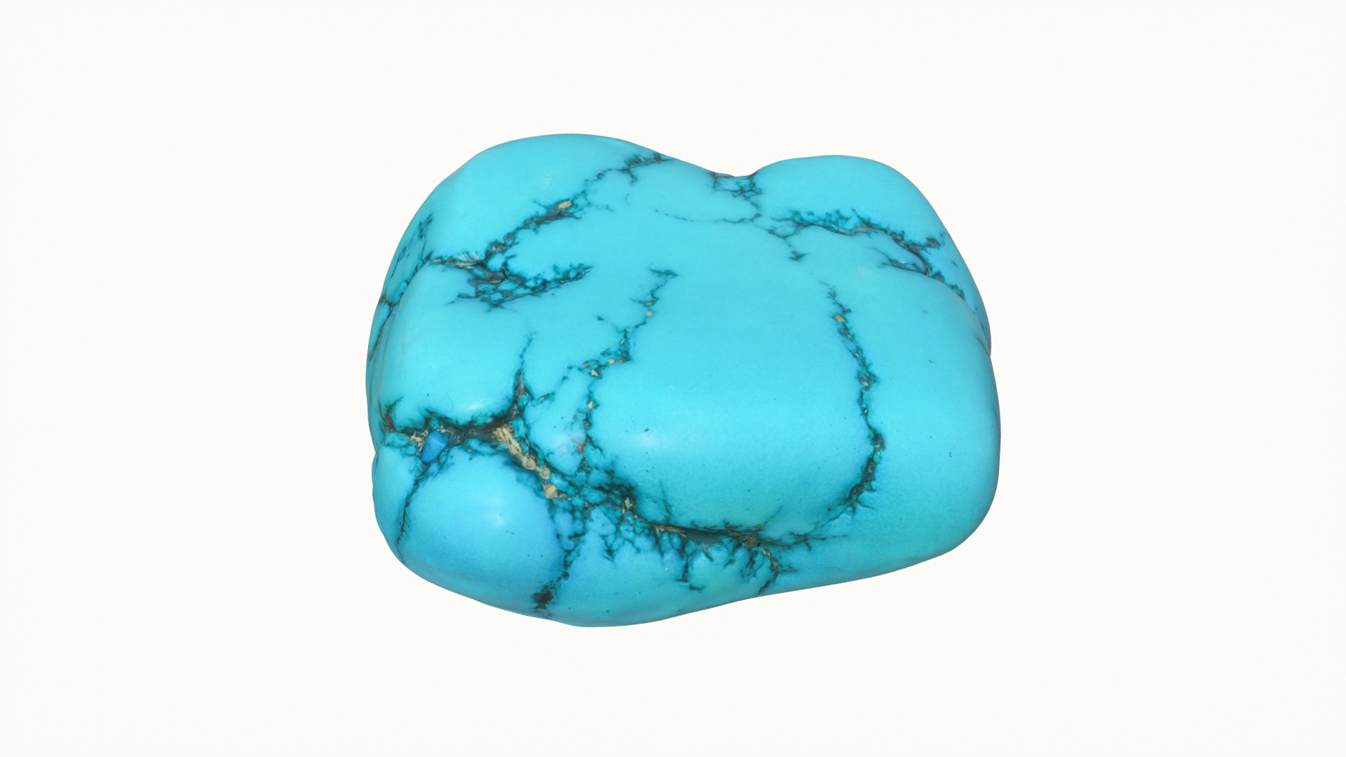 3D Turquoise Stone Model - TurboSquid 1788526