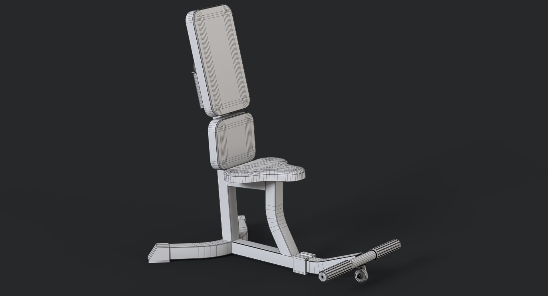 3D Weight Bench - TurboSquid 1201435