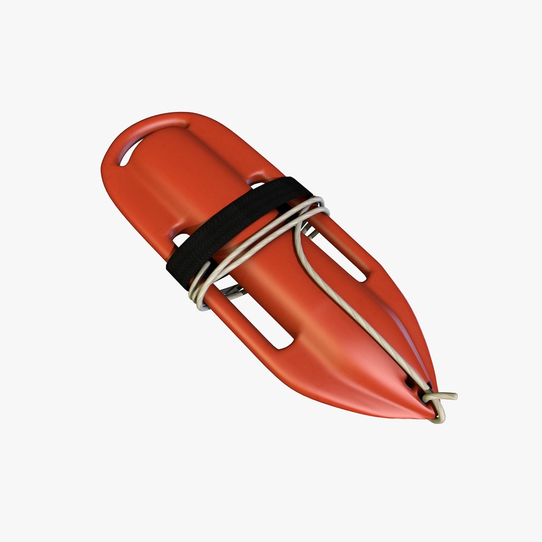 3d Model Lifeguard Rescue
