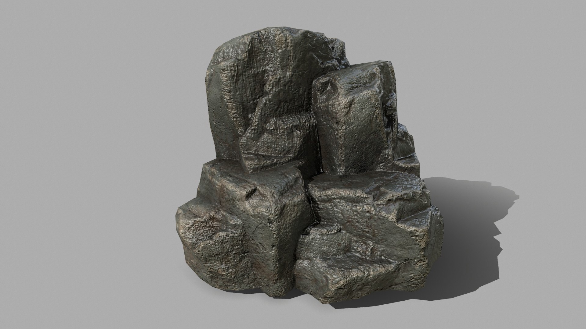Rock model - TurboSquid 1595404