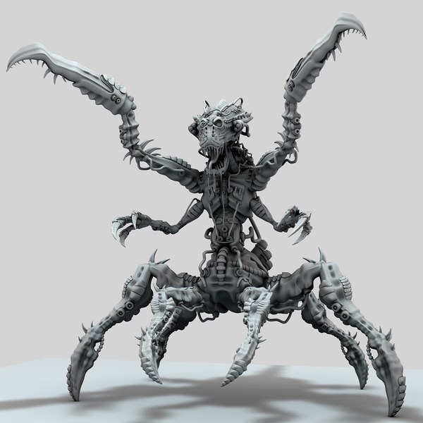 3d model of bio mech