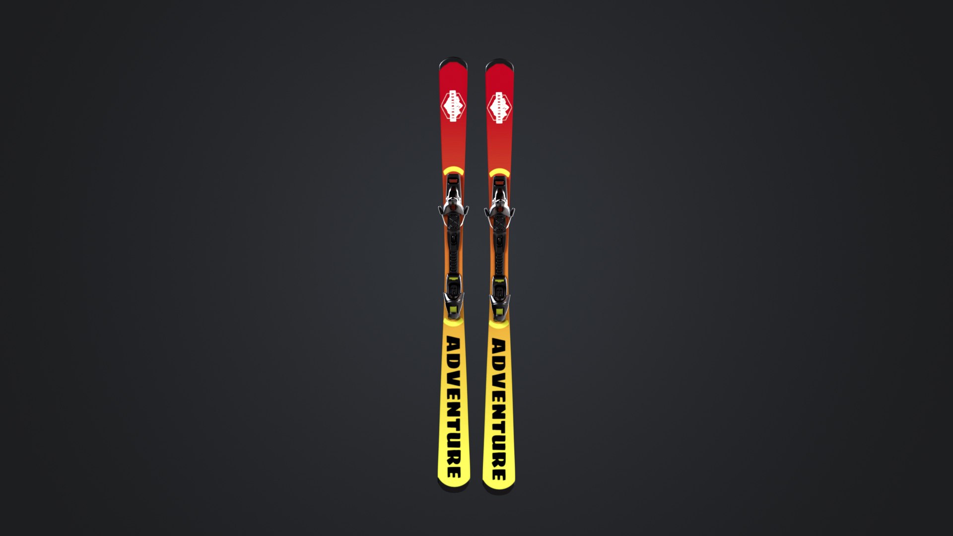 Skis 3D Model - TurboSquid 2245320