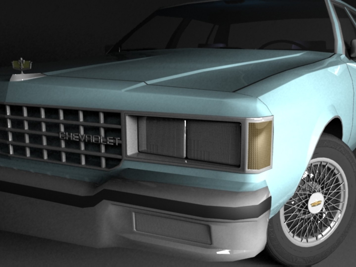 chevrolet caprice 3d max