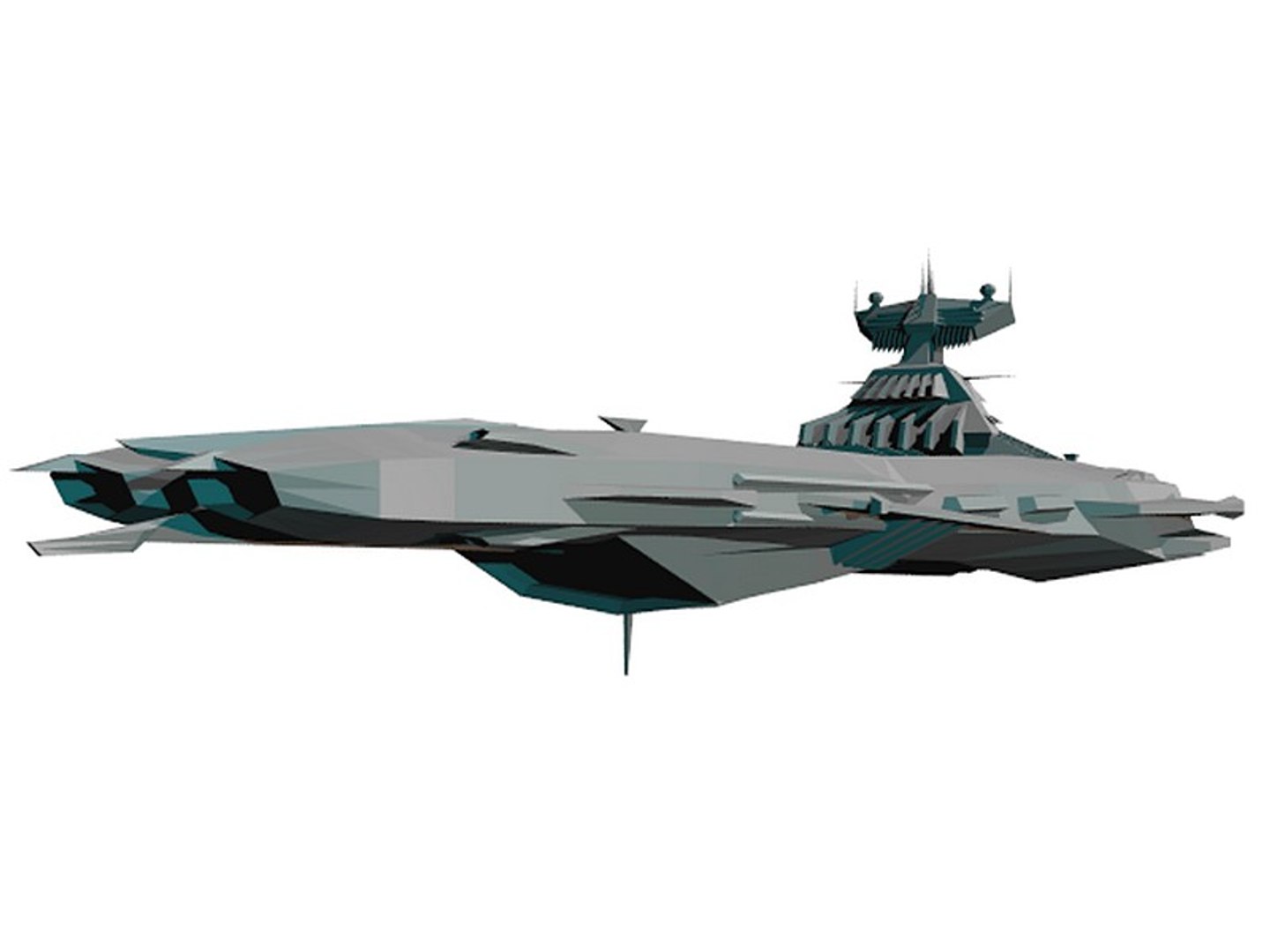 Star Destroyer Inflictor 3d Model