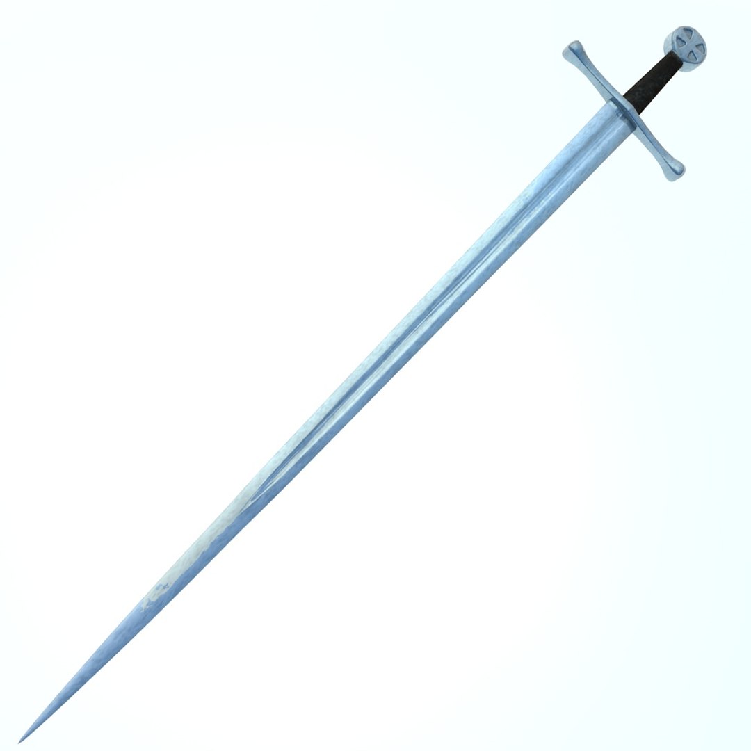 Medieval Type Xvi Sword 3d Model
