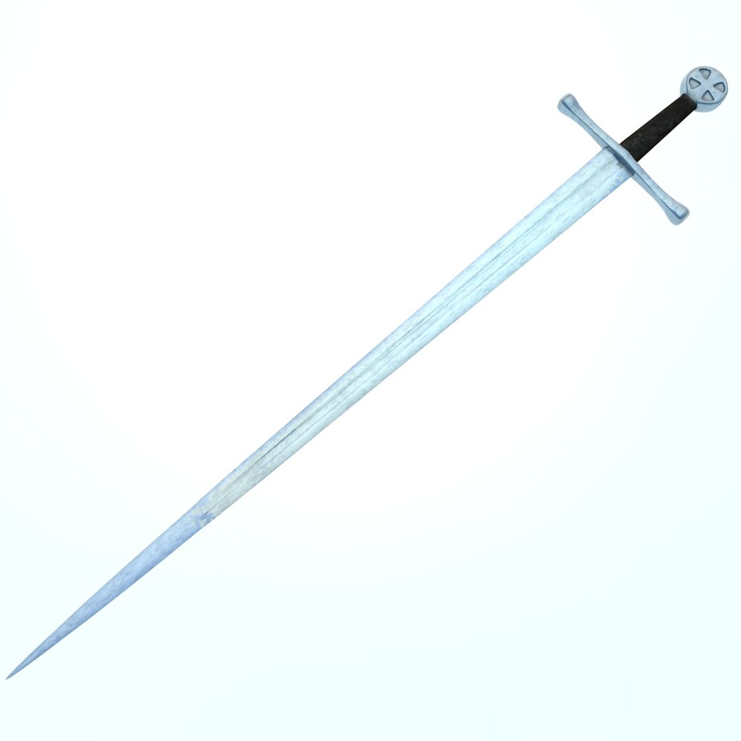 Medieval Type Xvi Sword 3d Model