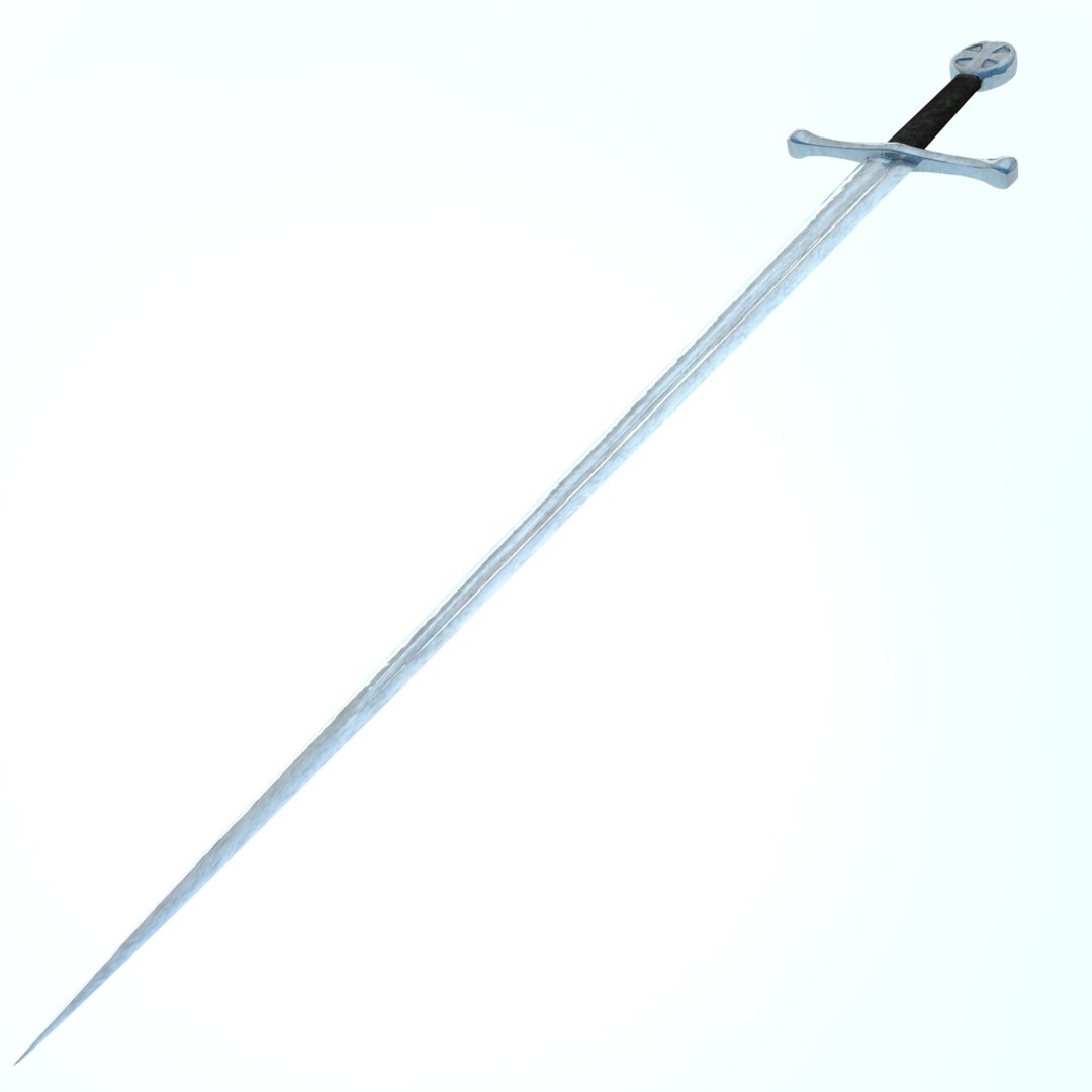 Medieval Type Xvi Sword 3d Model