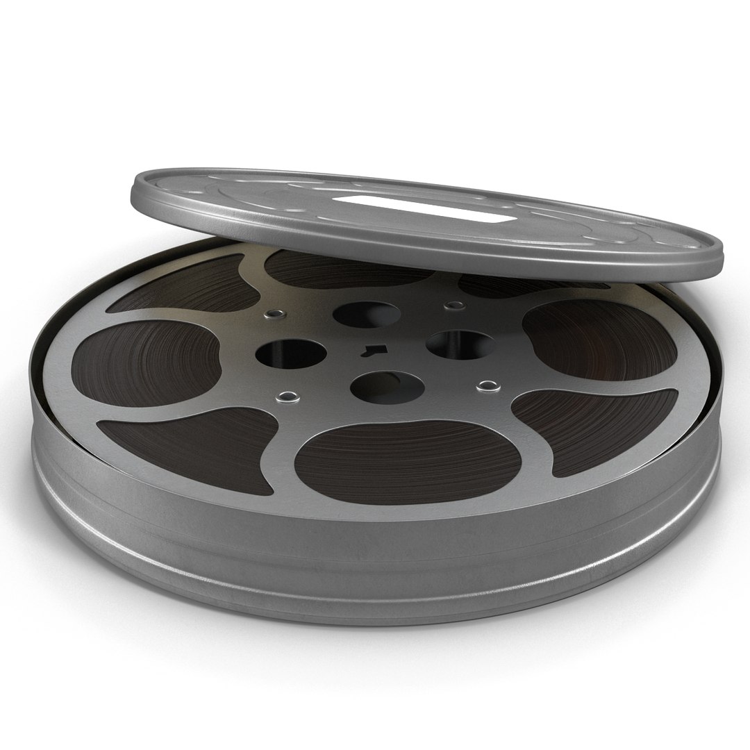 3d Video Film Reel Case