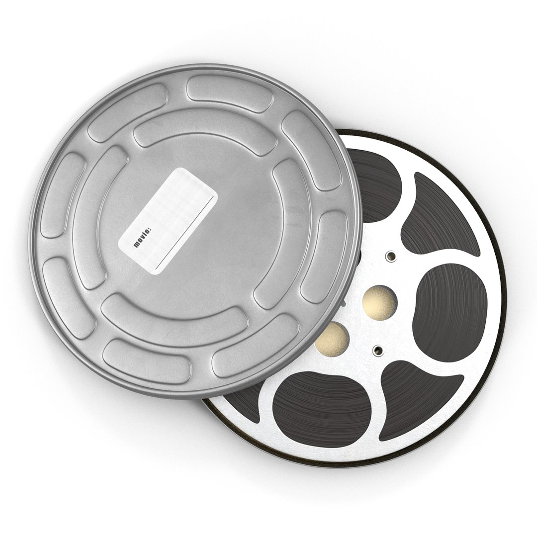 3d Video Film Reel Case