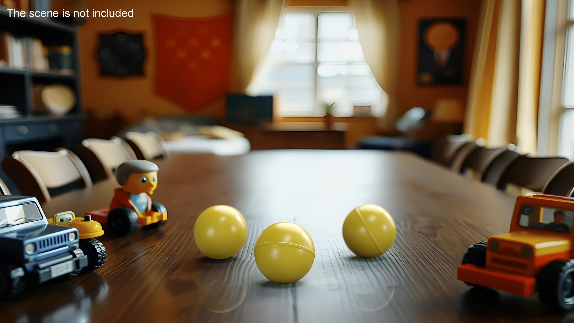 3D Rubber Bouncy Ball Yellow Model - TurboSquid 2286798