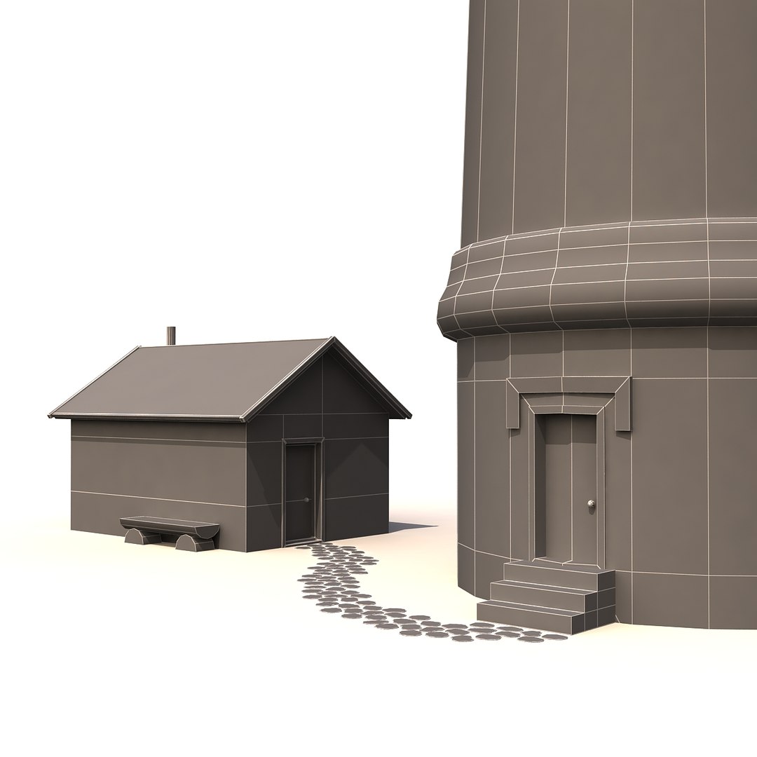 Light House 3d Model