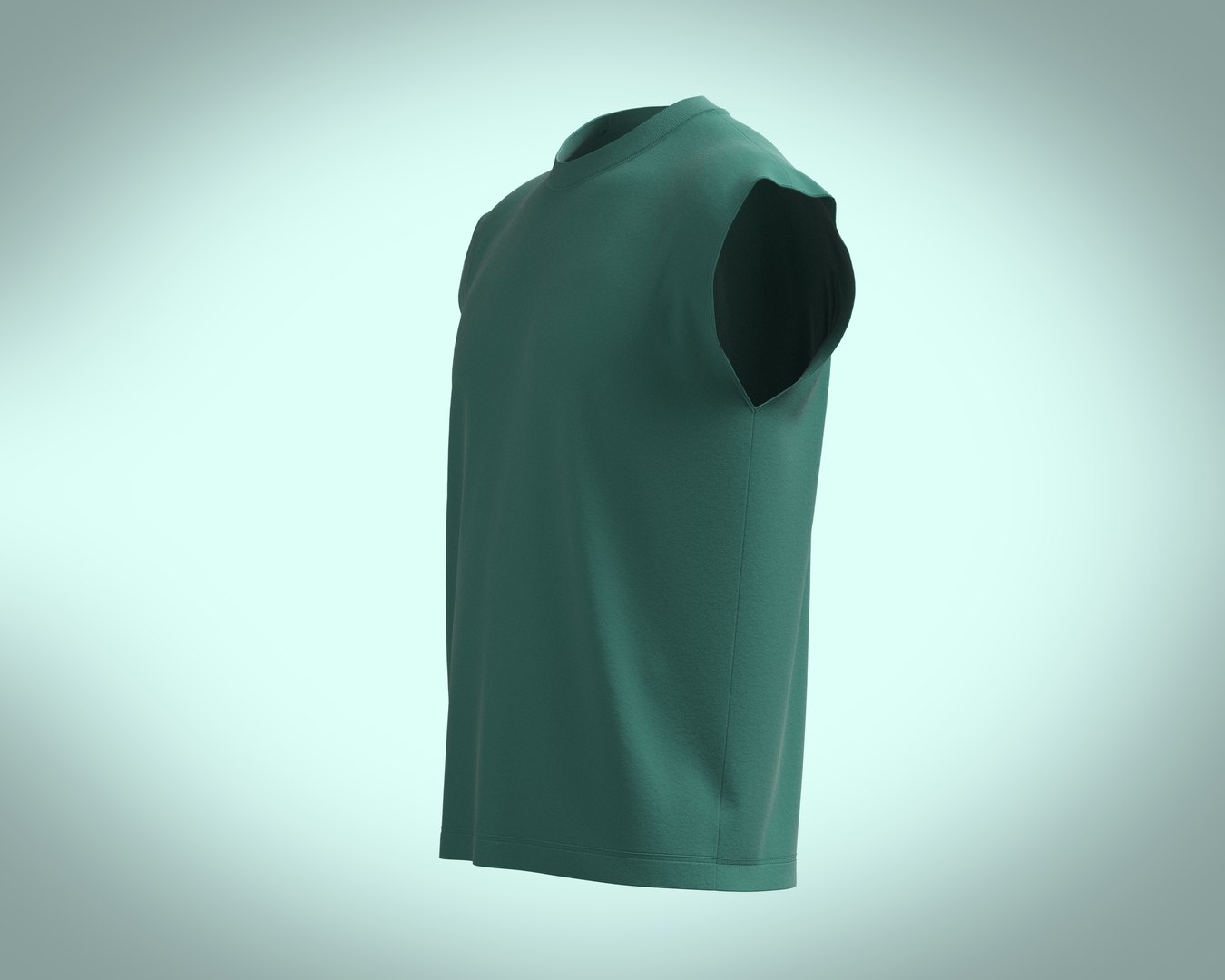 3D Box Cut T-shirt Model - TurboSquid 2117043