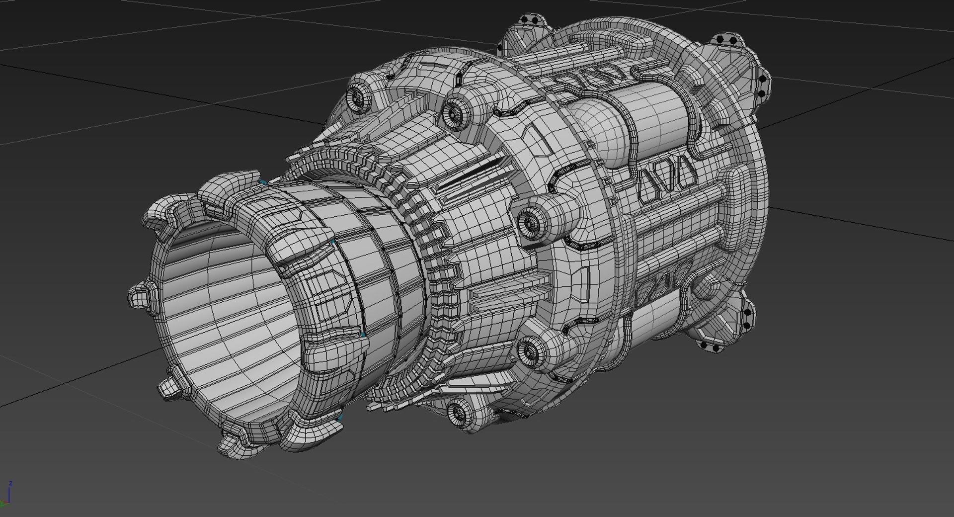 3D Thruster Spaceship Large Fusion - TurboSquid 1633672