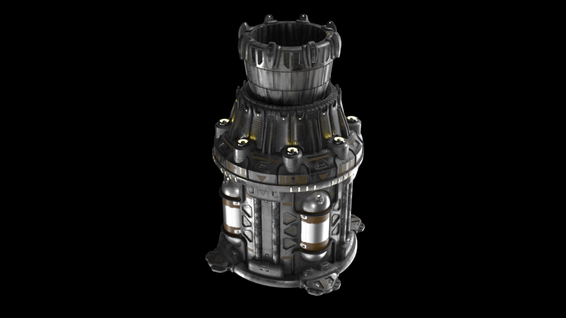 3D Thruster Spaceship Large Fusion - TurboSquid 1633672