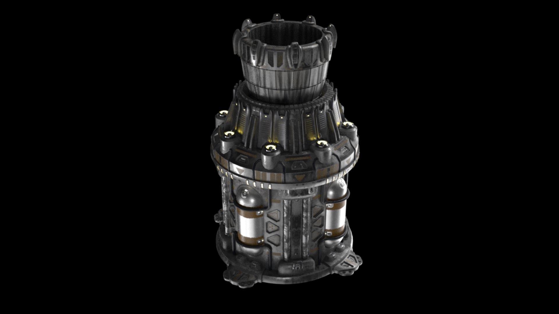 3D Thruster Spaceship Large Fusion - TurboSquid 1633672