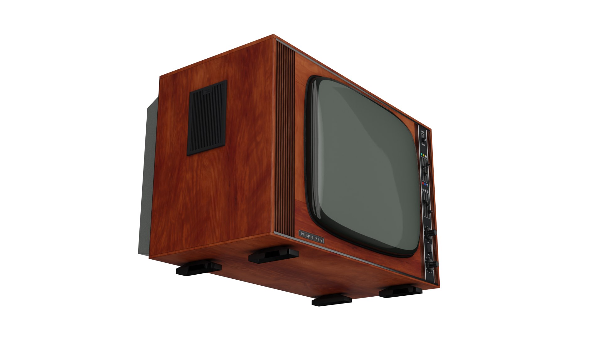 3D Model Rubin-714 TV Set From USSR - TurboSquid 2192071