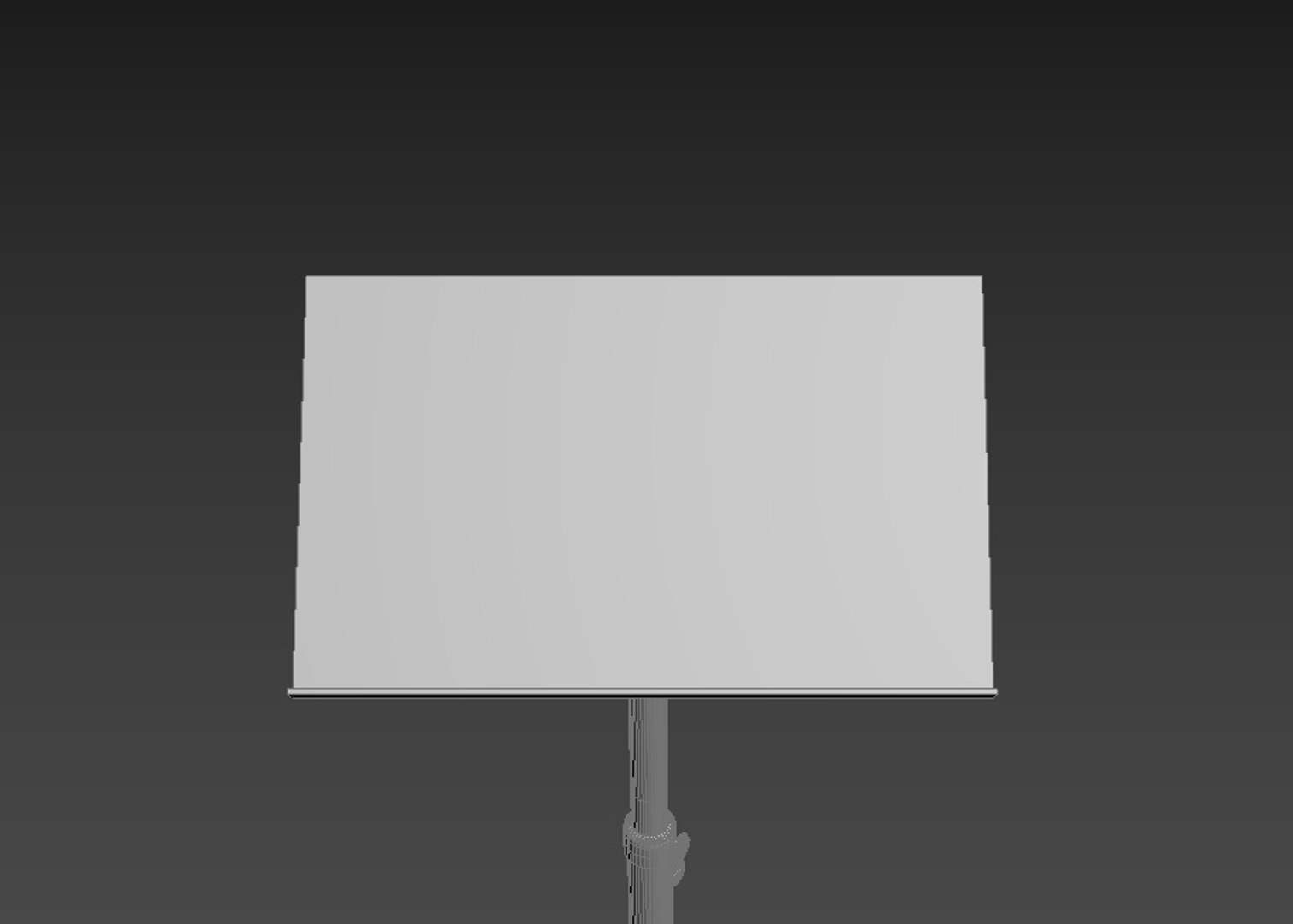 3D Music Stand Model - TurboSquid 1602731