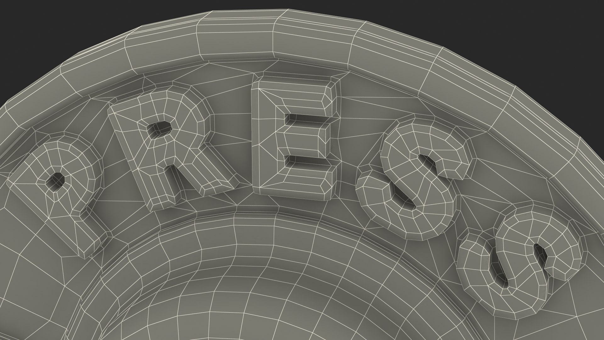 Bell Push Button Gold Model - TurboSquid 1713532