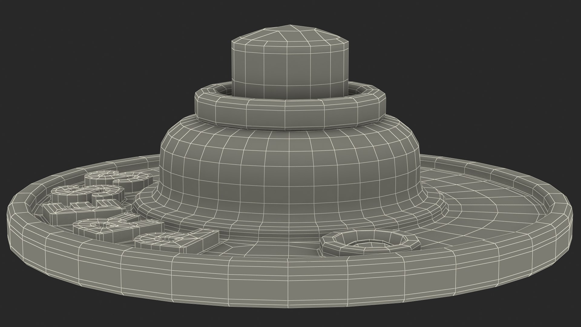 Bell Push Button Gold Model - TurboSquid 1713532